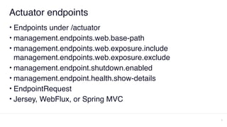 Mastering Spring Boot's Actuator with Madhura Bhave | PPT