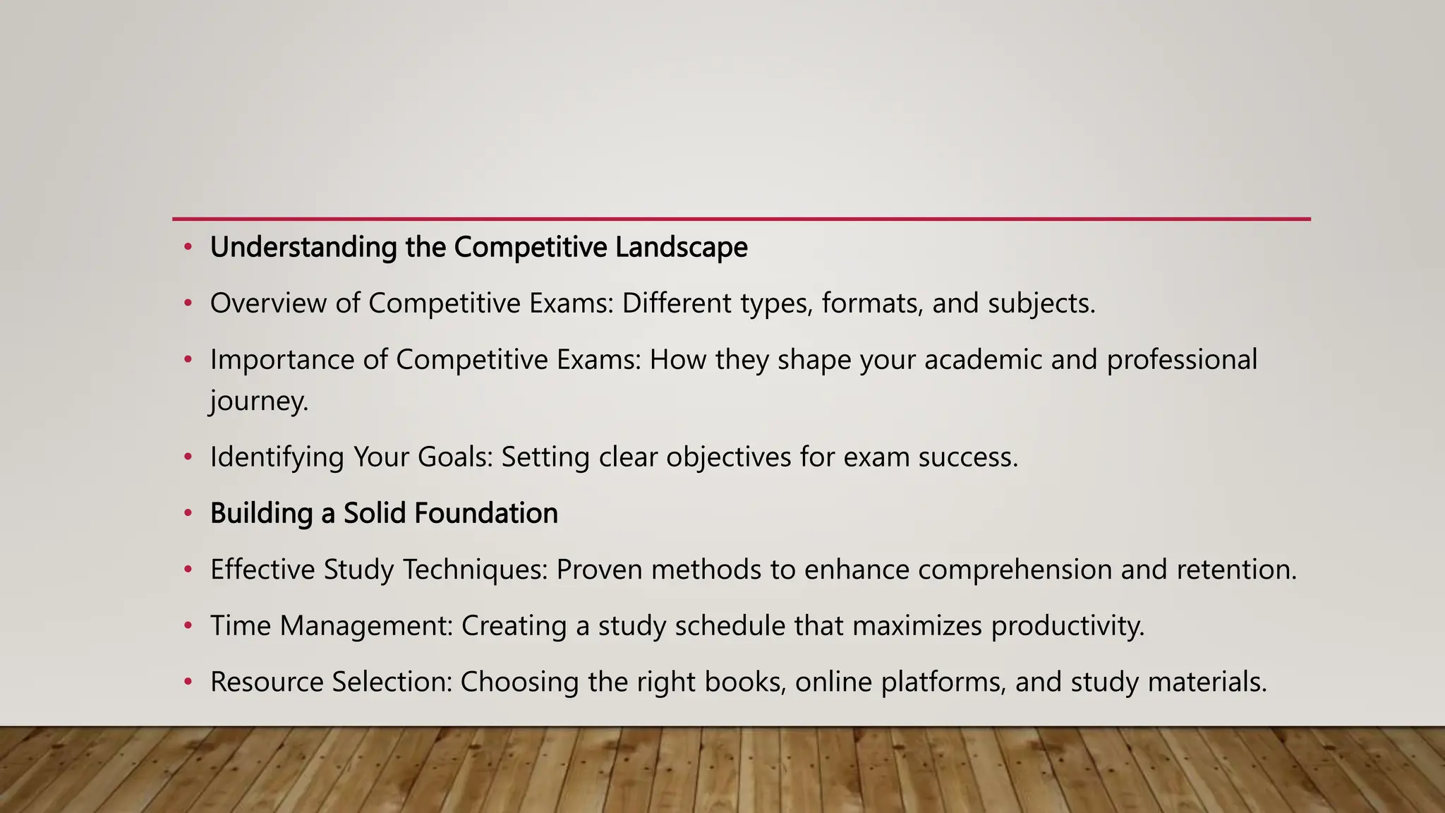 Mastering Success a Comprehensive Guide to Competitive Exam Preparation ...