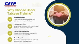 Enhance Your Data Skills with Premier Tableau Training in Noida & Delhi ...