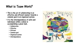 Mastering team work in virtual space | PPT