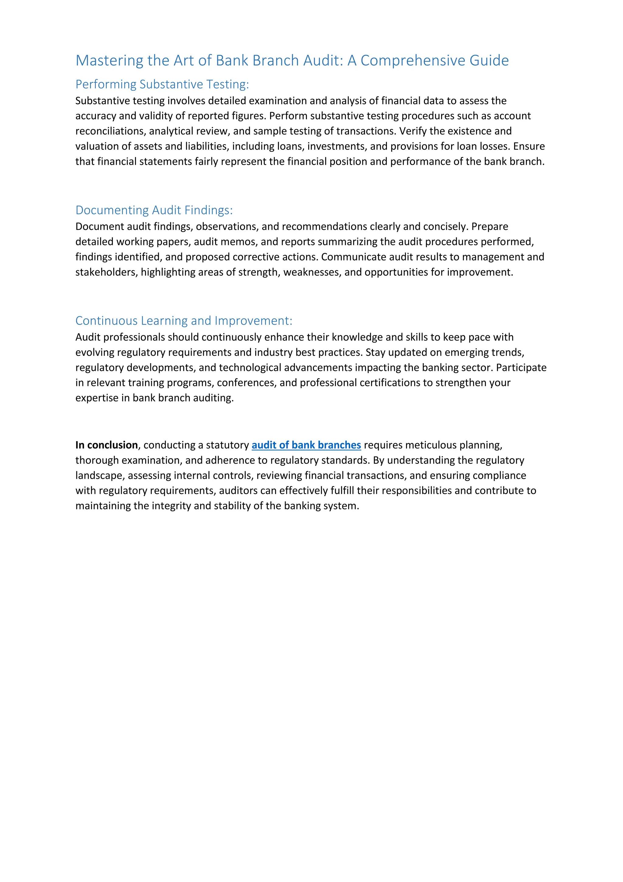 Mastering the Art of Bank Branch Audit.docx