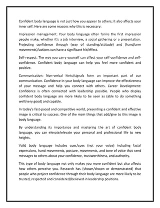 Mastering the Art of Confident Body Language.pdf