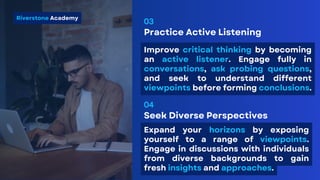 Mastering the Art of Critical Thinking | Critical Thinking Skills | PDF