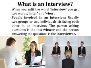 Mastering the art of giving interview | PPTX