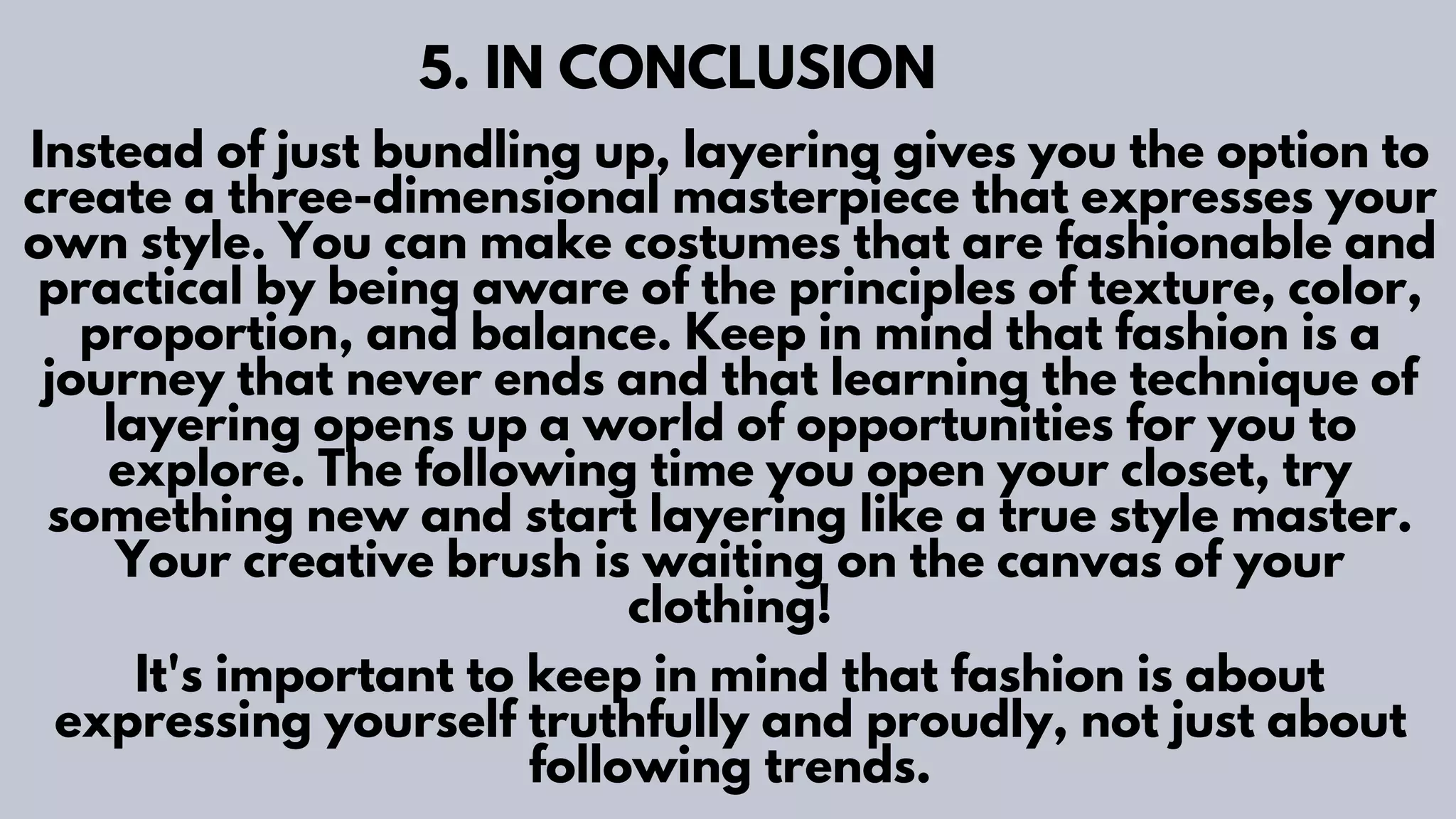 mastering the art of layering..pptx