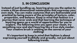 mastering the art of layering..pptx