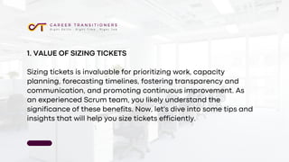 Mastering the Art of Sizing Tickets in Agile Software Development ...