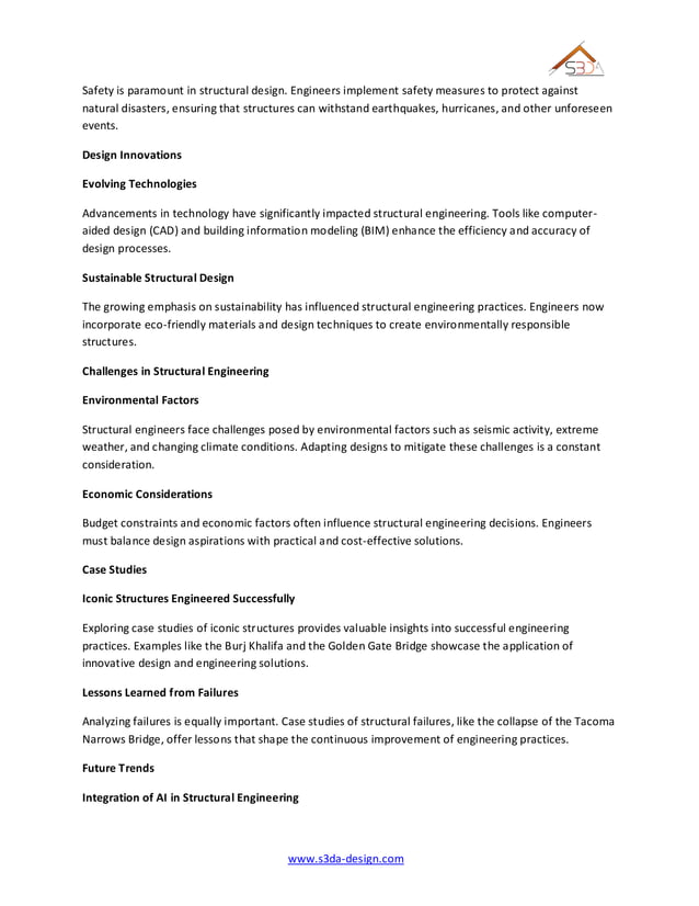 Mastering the Art of Structural Engineering: Principles, Practices, and ...