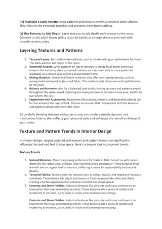 Mastering the Art of Textures and Patterns in Interior Design.pdf