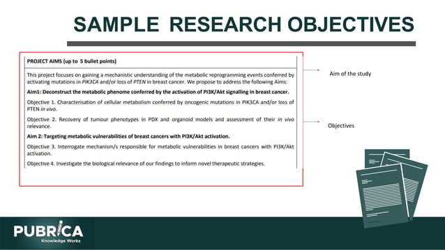 Cancer biology Scientific Research Proposal Writing Support- Pubrica.com