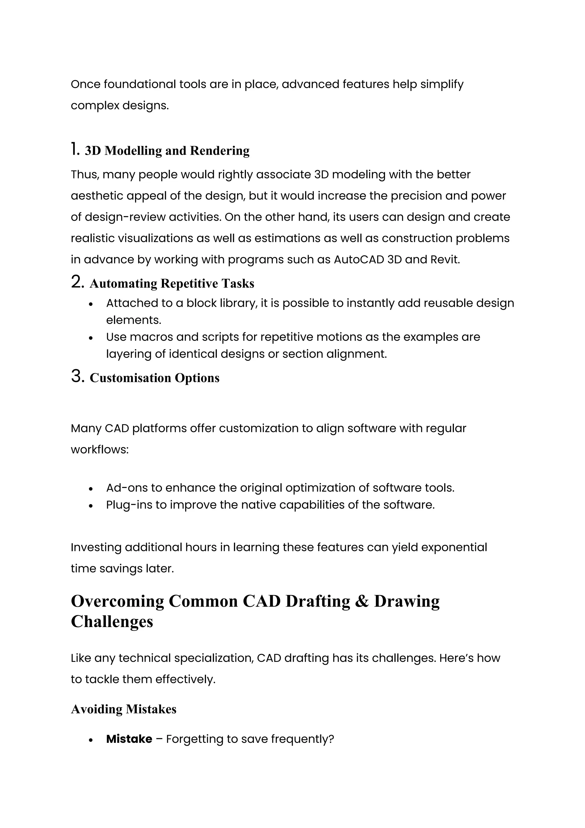 Mastering the CAD Drafting Process: A Comprehensive Guide | PDF