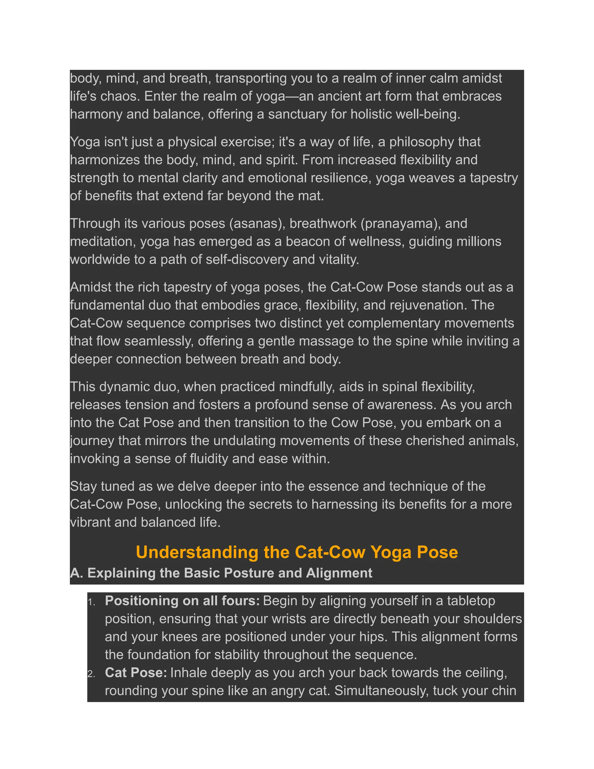 Mastering the Cat-Cow Yoga Pose_ A Blissful Flow for Your Spine.pdf