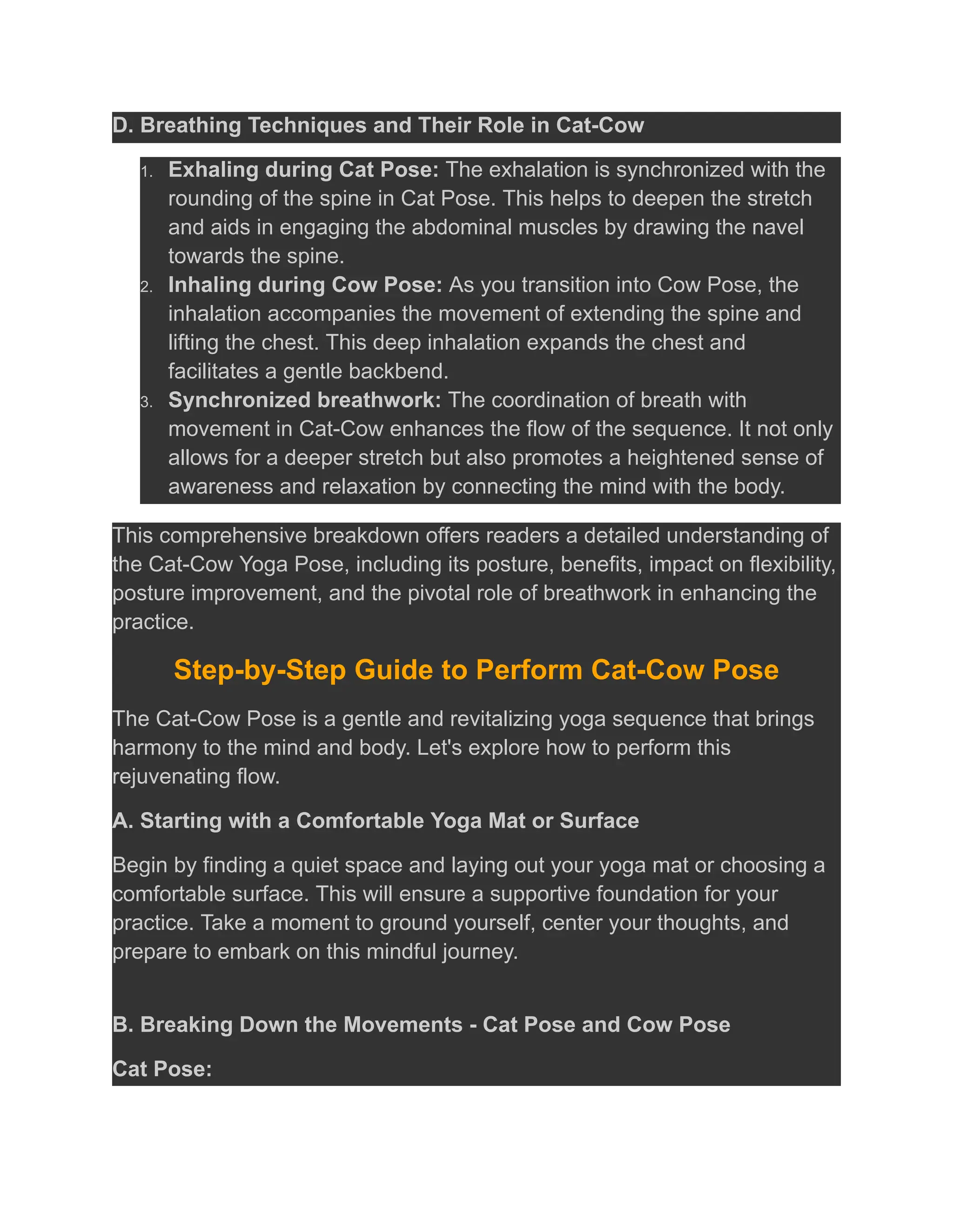 Mastering the Cat-Cow Yoga Pose_ A Blissful Flow for Your Spine.pdf