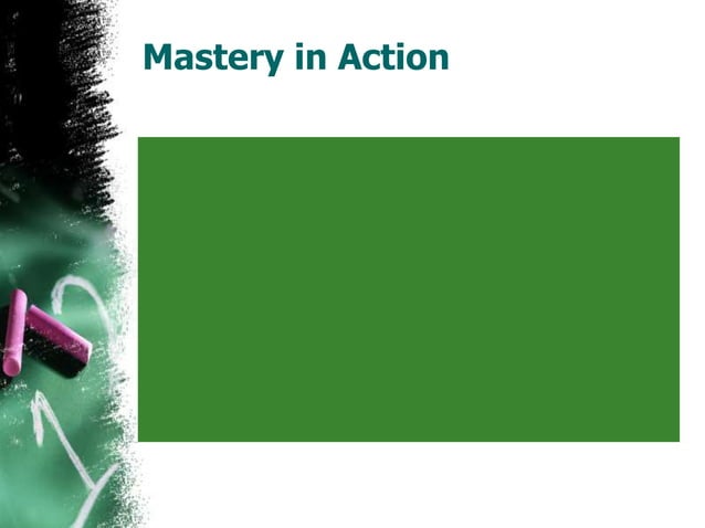 Mastering The Chaos--The Flipped Mastery Classroom | PPT