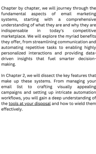 Mastering the Email Marketing System | PDF