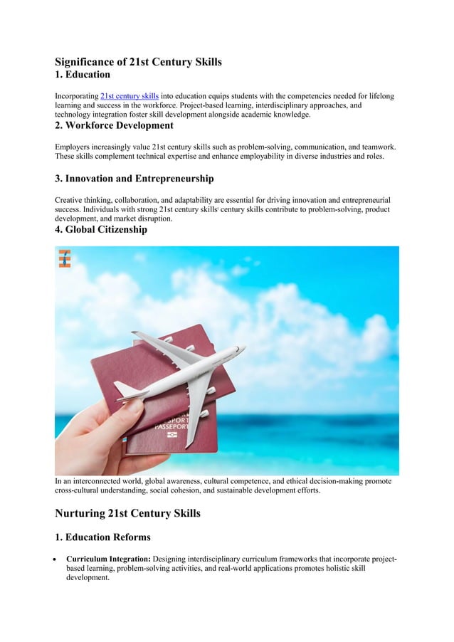 Mastering the Essentials: Strategies for Developing 21st Century Skills ...