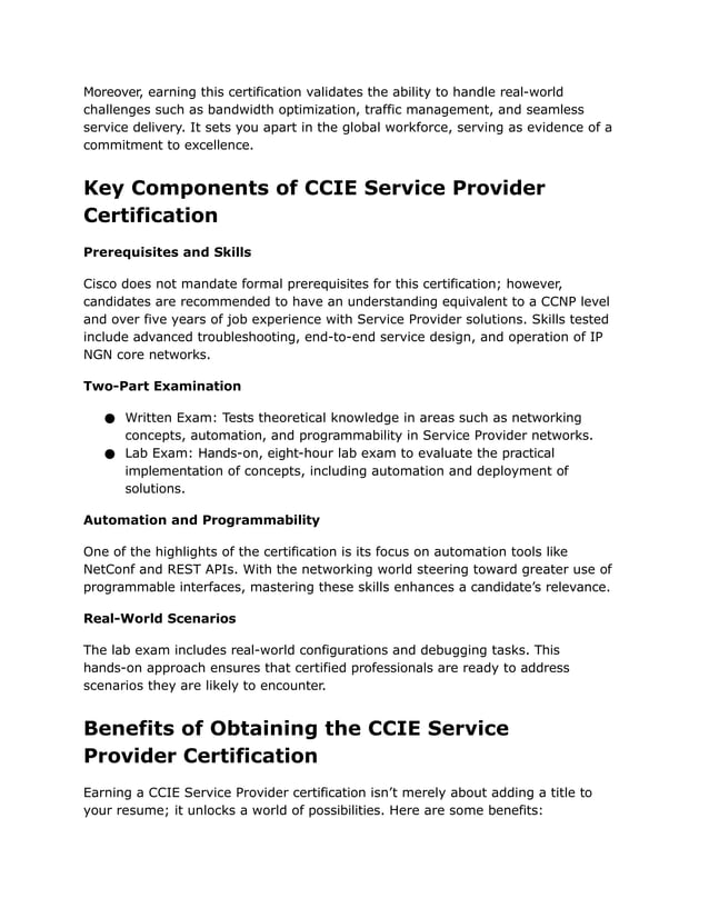 Mastering the Future_ CCIE Service Provider Certification.pptx