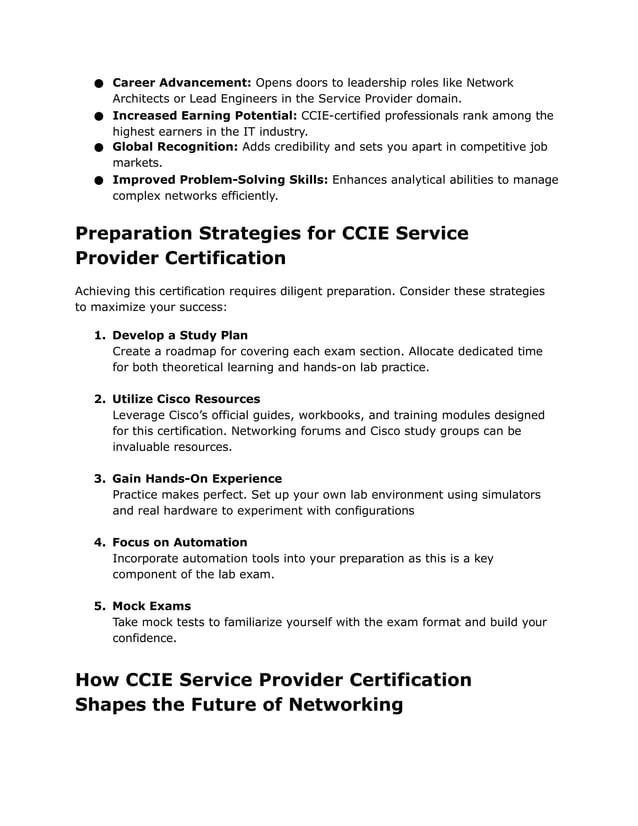 Mastering the Future_ CCIE Service Provider Certification.pptx