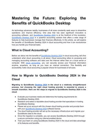 Mastering the Future_ Exploring the Benefits of QuickBooks Desktop.pdf