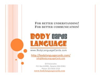 Mastering the non verbal language of leadership | PDF