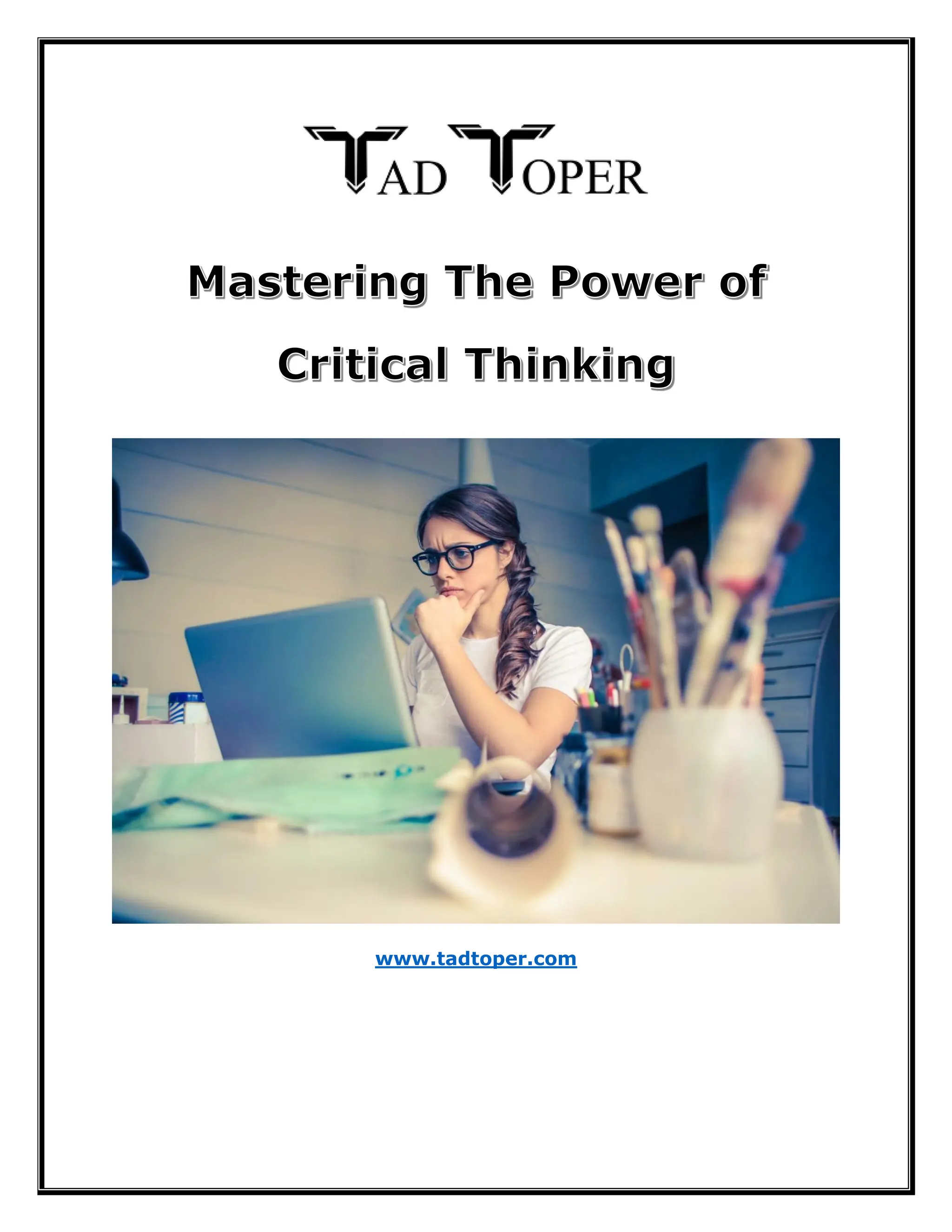 Mastering The Power of Critical Thinking.pdf