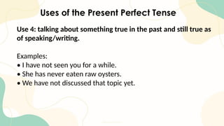 Mastering the Present Perfect Tense.pptx