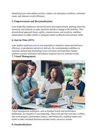 10 Principles of Lean Leadership: A Guide to Effective Management | CIO ...