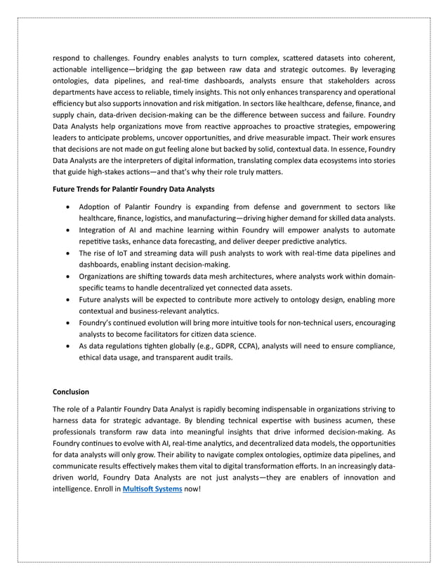 Mastering the Role of a Palantir Foundry Data Analyst in 2025.pdf