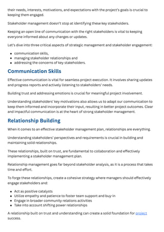 Mastering the Role of a Stakeholder Manager Essential Strategies for ...
