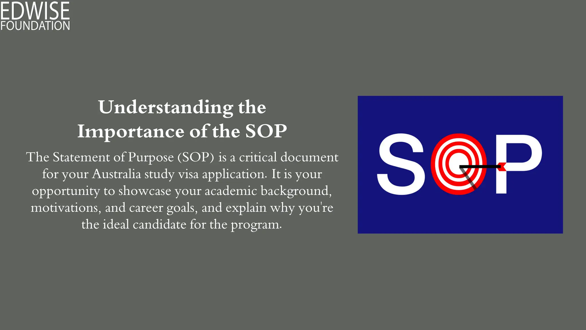 Mastering the SOP for Australia: A Step-by-Step Guide for International ...