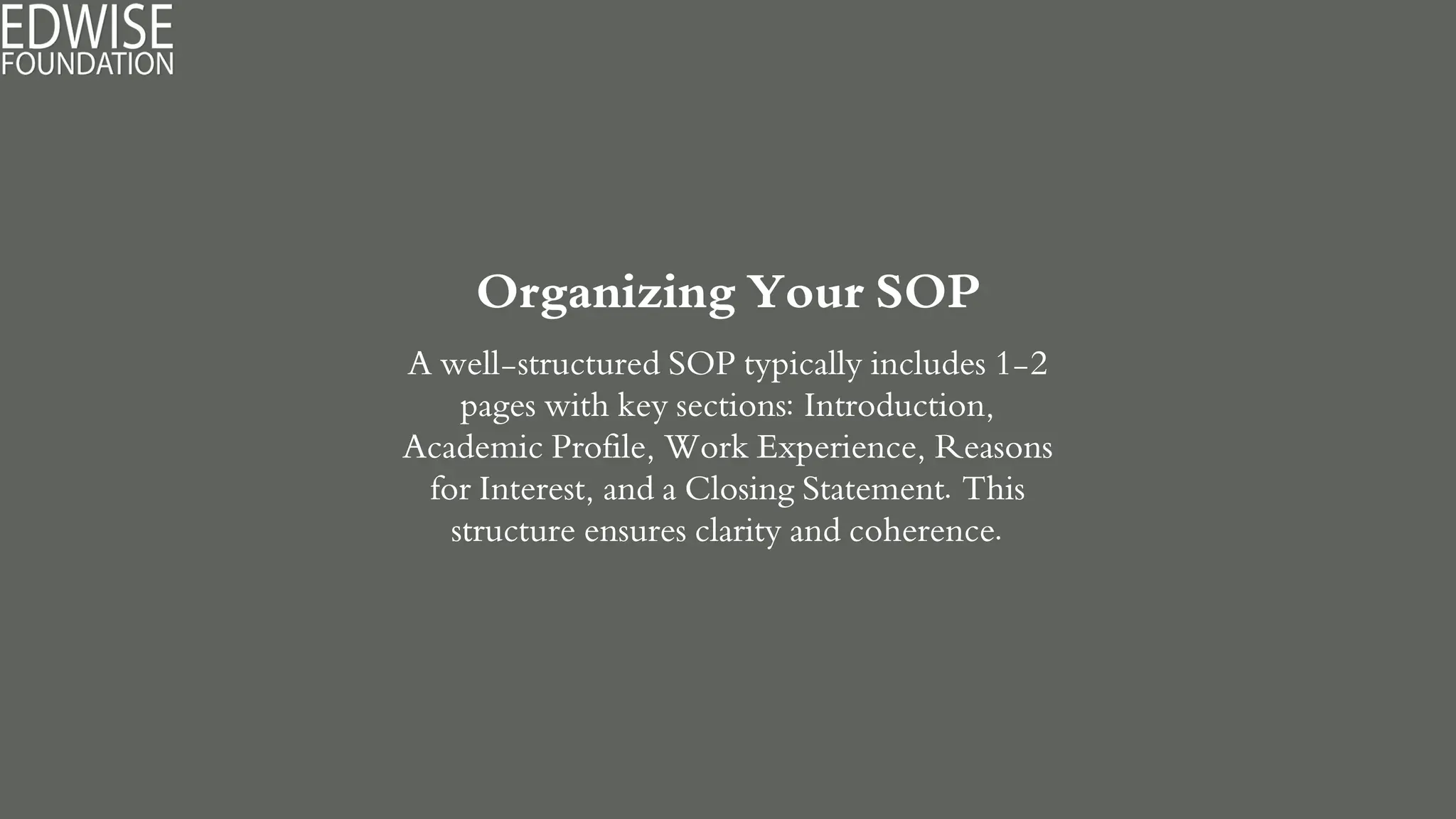 Mastering the SOP for Australia: A Step-by-Step Guide for International ...