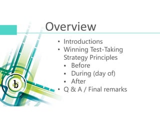 Mastering Winning Test Taking Strategies | PPT