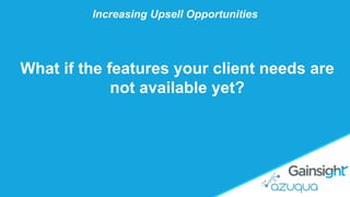 Mastering the Upsell | PPTX