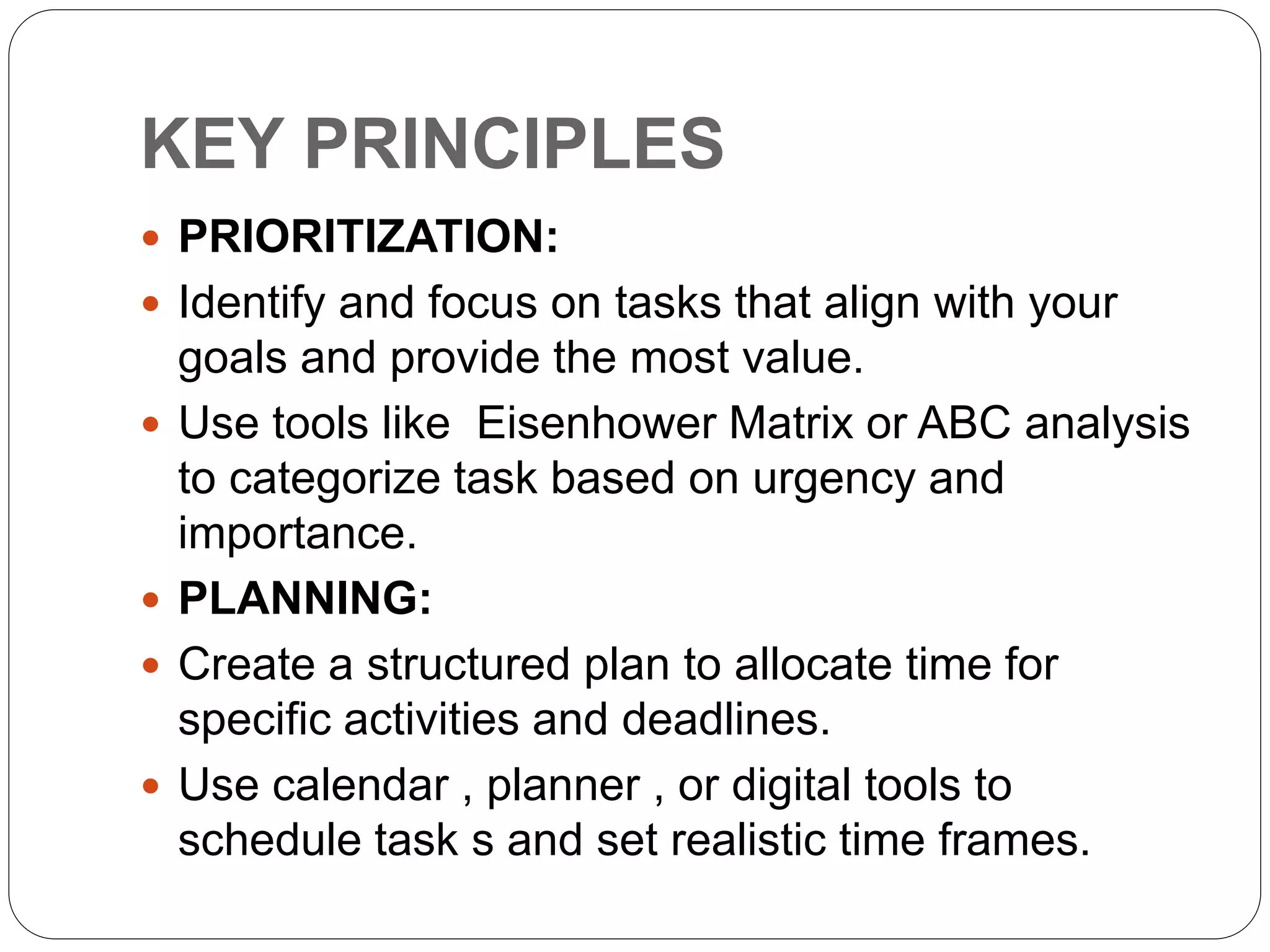 Mastering Time Management Pptx Technology And Computing