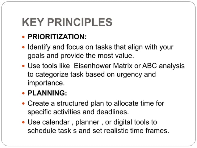 MASTERING TIME MANAGEMENT.pptx | Technology & Computing