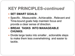 MASTERING TIME MANAGEMENT.pptx | Technology & Computing