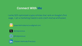 Mastering Tokenomics: A Comprehensive Guide to Creating and Analyzing Token Economics. | PPT