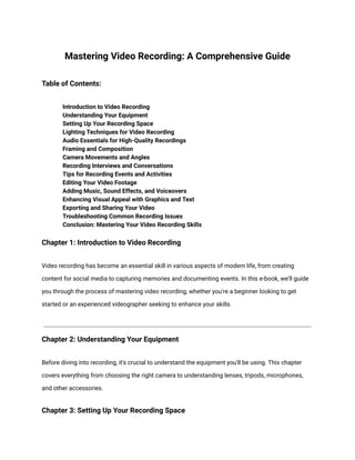 Mastering Video Recording_ A Comprehensive Guide.pdf