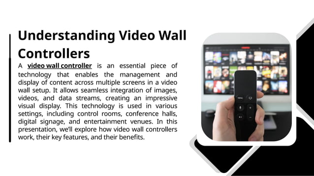 Mastering Video Wall Controllers Key Features, Benefits, and ...