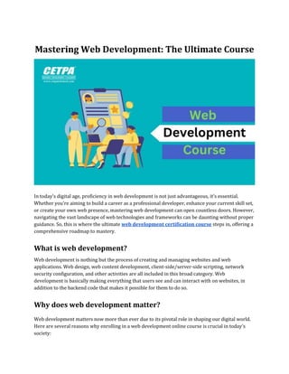 Mastering Web Development_ The Ultimate Course.pdf