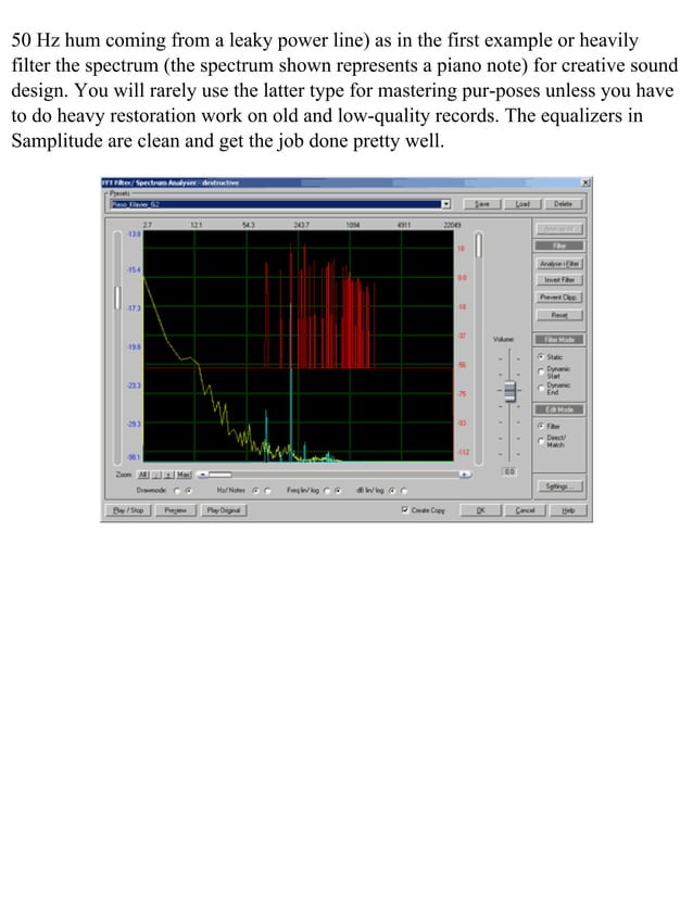 Mastering With Samplitude | PDF