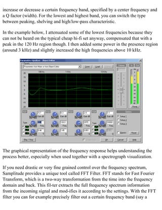 Mastering With Samplitude | PDF