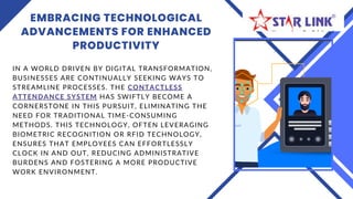 Mastering Workforce Efficiency The Definitive Guide to Contactless Attendance Systems | PPT