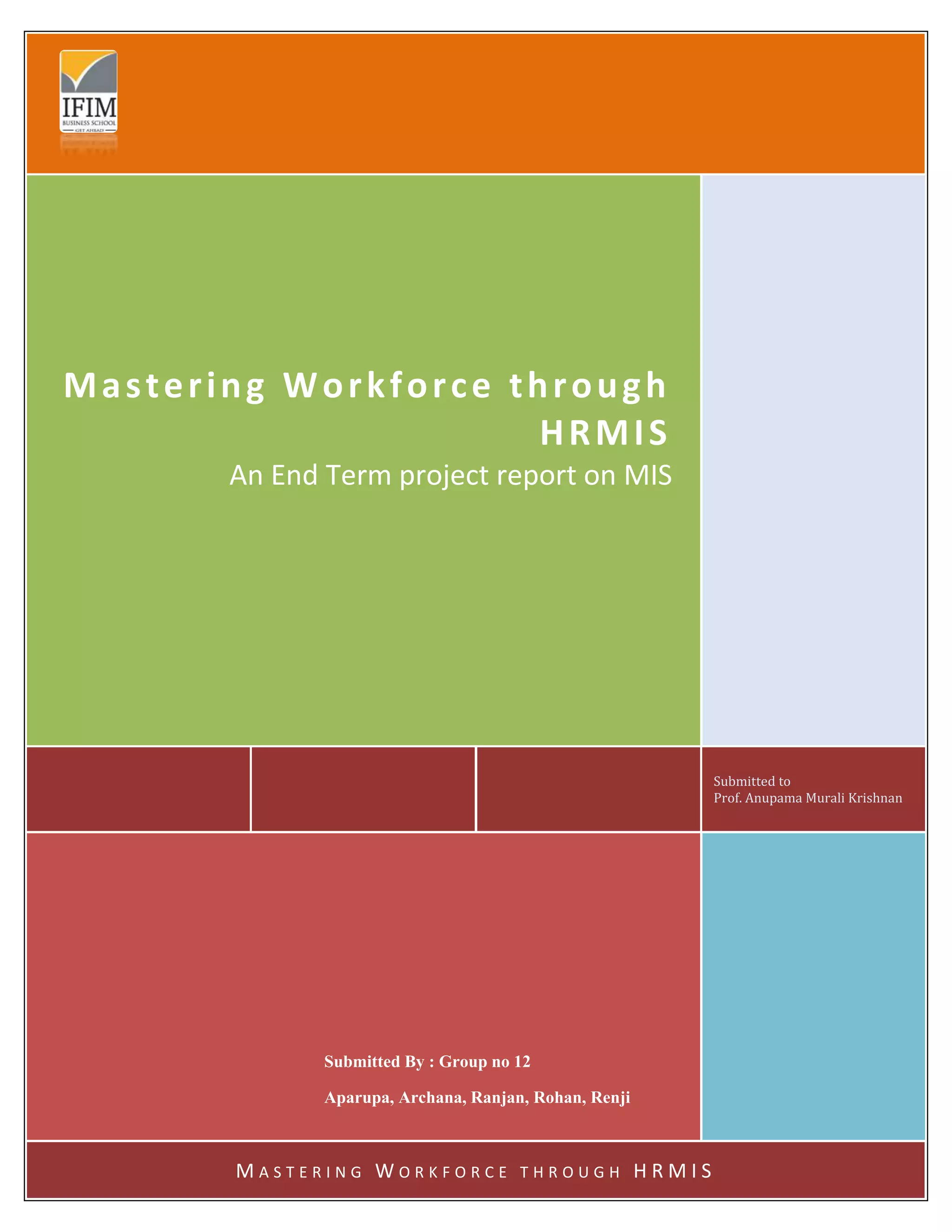 Mastering workforce through hrmis | DOCX