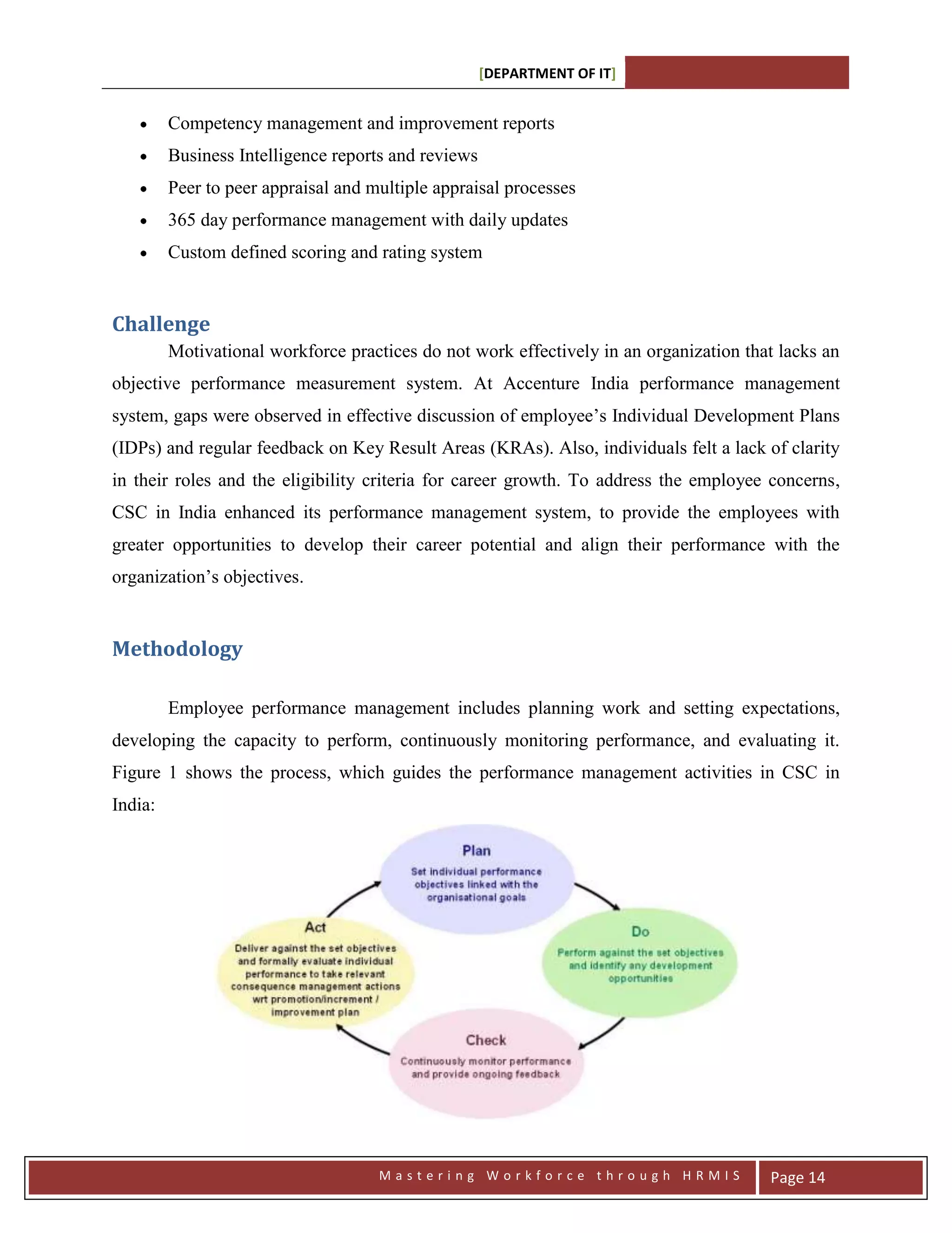 Mastering workforce through hrmis | DOCX