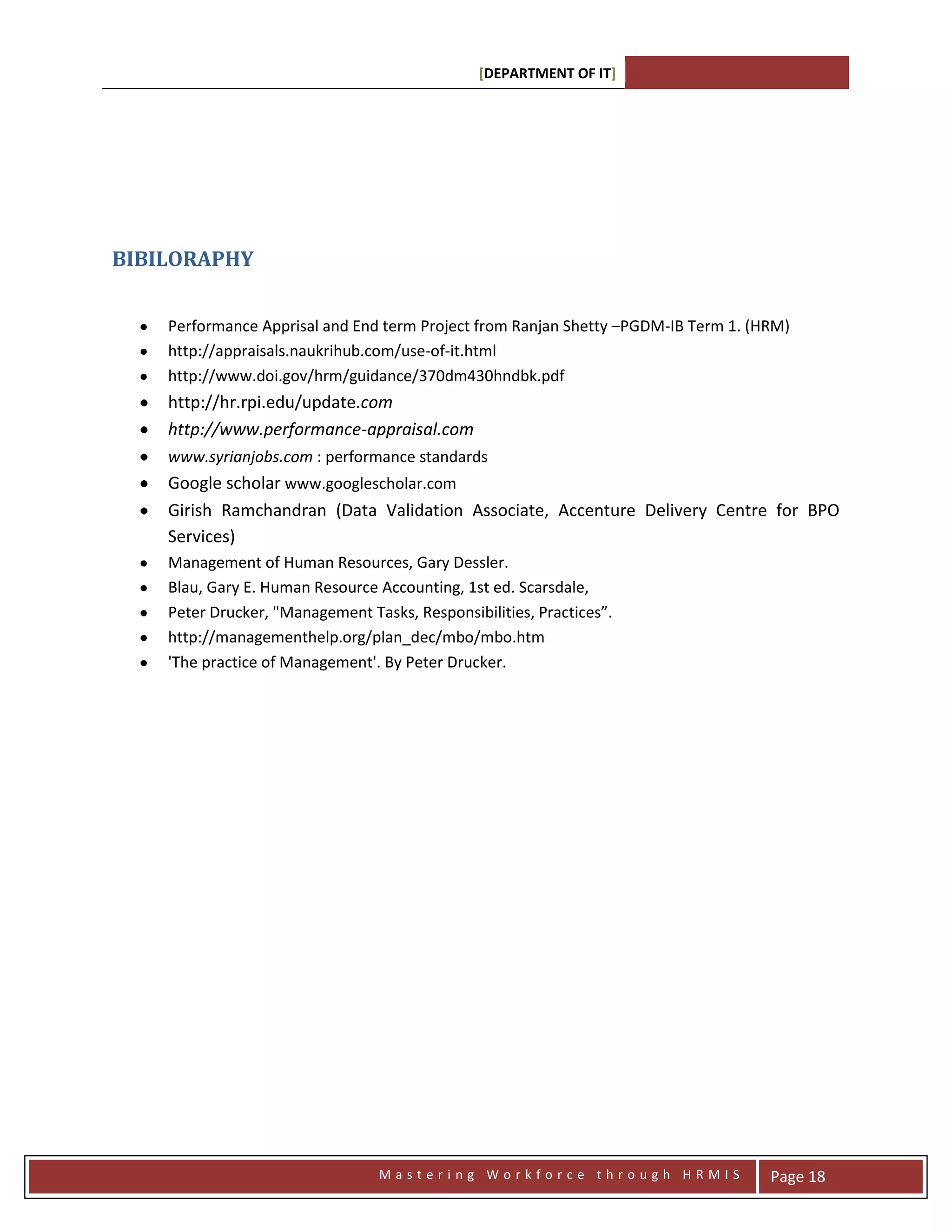 Mastering workforce through hrmis | DOCX