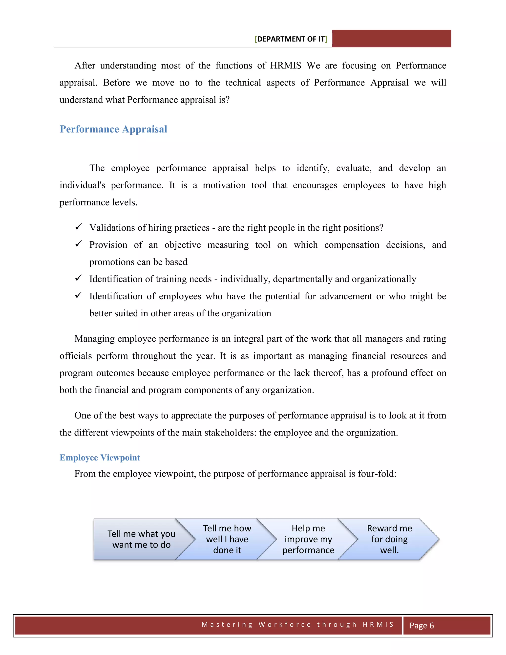 Mastering workforce through hrmis | DOCX