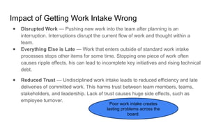 Hands-on Agile #64: Mastering Work Intake w/ Jeremy Willets and Tom ...