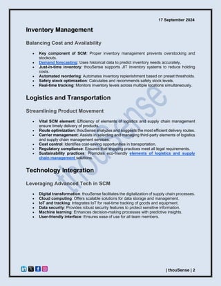 Master Key Elements of SCM Strategy with thouSense!.pdf