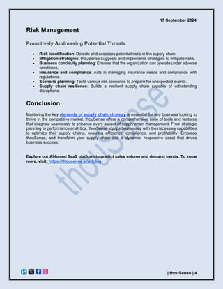 Master Key Elements of SCM Strategy with thouSense!.pdf